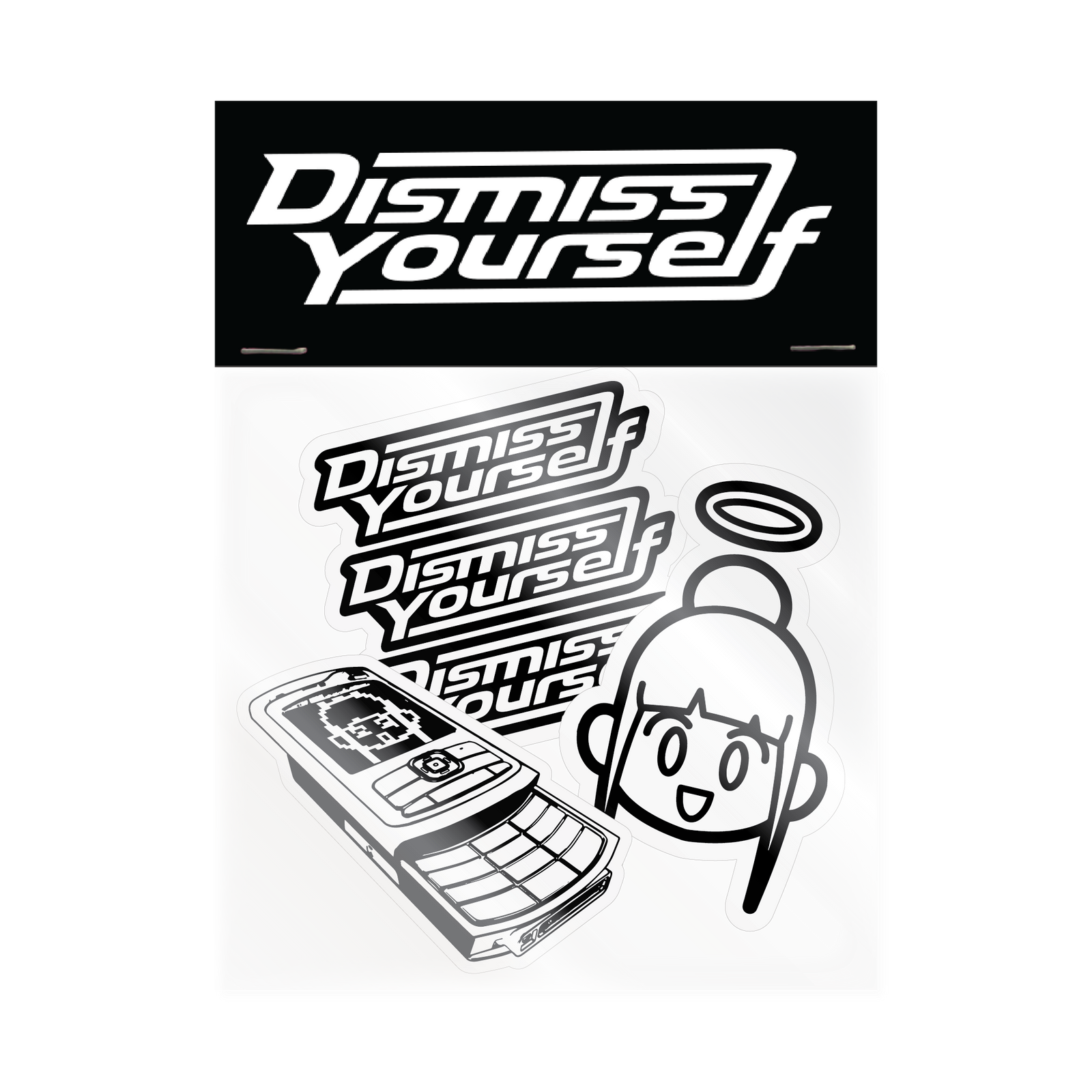 Logo Sticker Pack – Dismiss Yourself